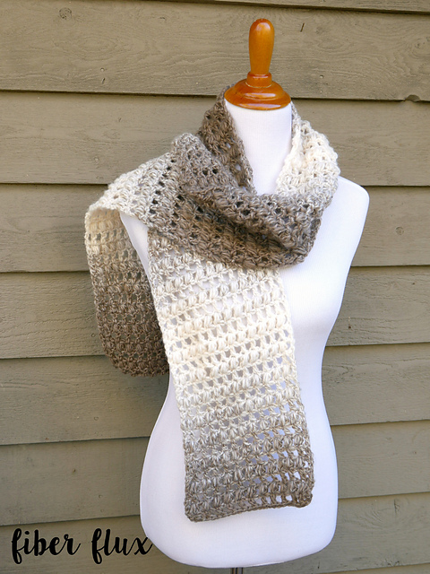 Ravelry: Tea Leaves Scarf pattern by Fiber Flux / Jennifer Dickerson