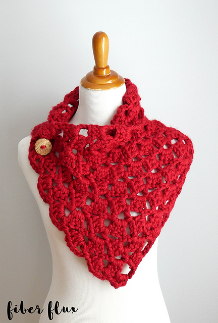 Ravelry: Merry Making Button Cowl pattern by Fiber Flux / Jennifer ...