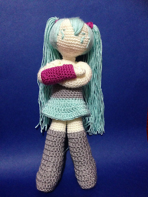 Ravelry: Miku amigurumi pattern by ilknur Karaca