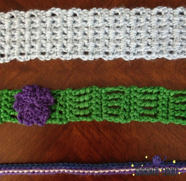 Ravelry: Blair Headband Collection pattern by Sara Leighton