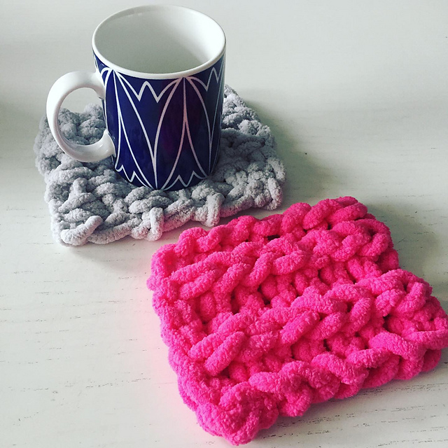 Ravelry: Mug Rugs pattern by I Love My Blanket