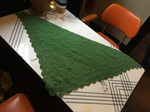 Ravelry: Alpenwald Hypotenuse Shawl pattern by Bethany Hendrickson