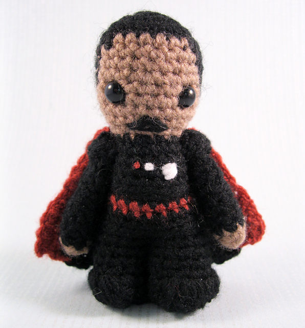 Ravelry: Moff Gideon with the Darksaber pattern by Lucy Collin