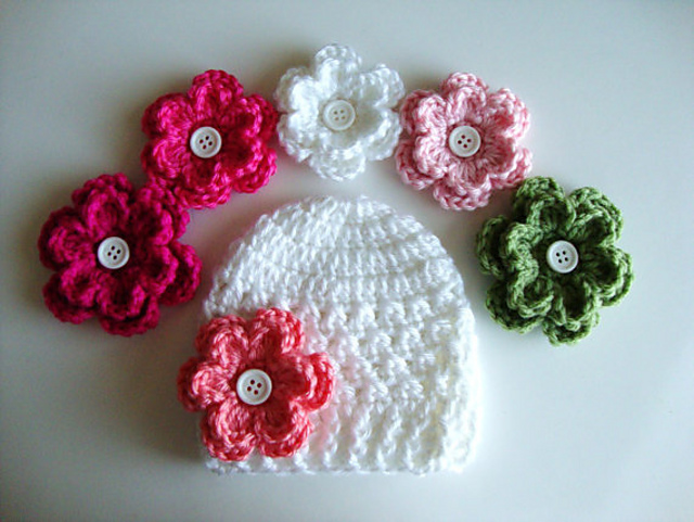 Ravelry: Taylor's Interchangeable Flower Hat Pattern pattern by ...