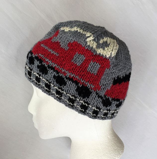 Ravelry: Train & Tracks Hat pattern by Lynne Ulicki