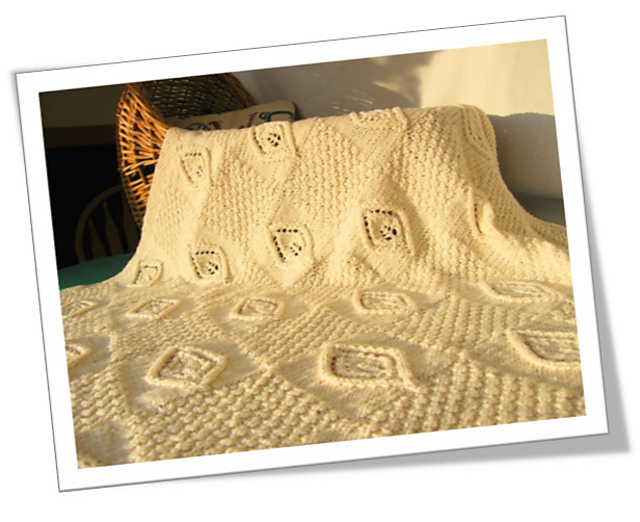 Ravelry: Celtic Child: Small Miracles Baby Blanket pattern by Luise O'Neill