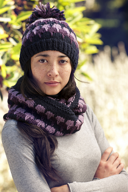 Ravelry: Jenni Winter Knit Accessory Set pattern by Melissa Leapman