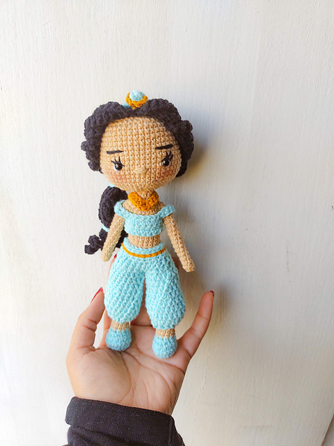 Ravelry: princess Jasmine pattern by Ingrid Uribe