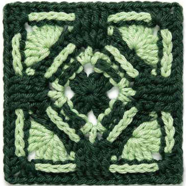 Ravelry: Labyrinth Square pattern by Inas Fadil Basymeleh