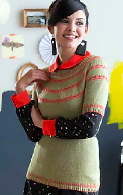 Ravelry: Top Koketka pattern by Faina Goberstein