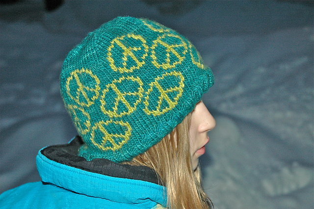 Ravelry: Peace Jam Hat pattern by Sarah Carter Kostohryz