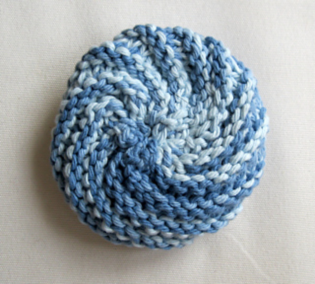 Ravelry: Welted Spiral Scrubbie pattern by Anne With