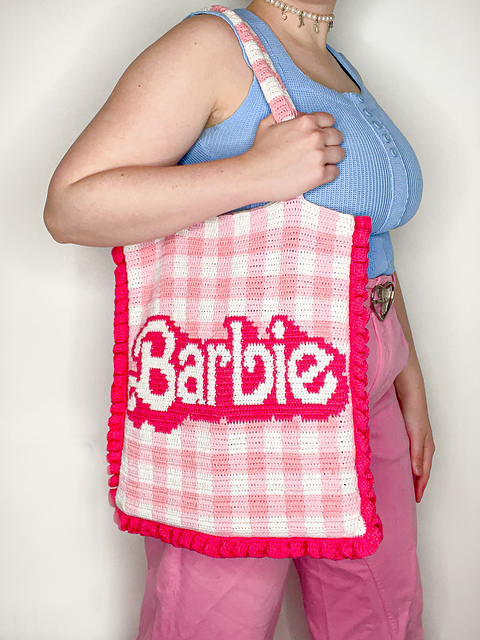 Ravelry: Barbie & Ken Inspired Bag pattern by Indie Child