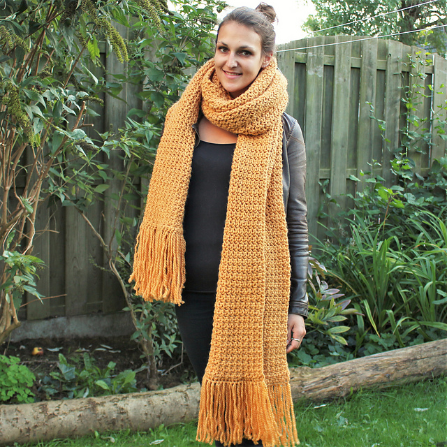 Ravelry: Pi Stitch Scarf pattern by Inge Hofstra