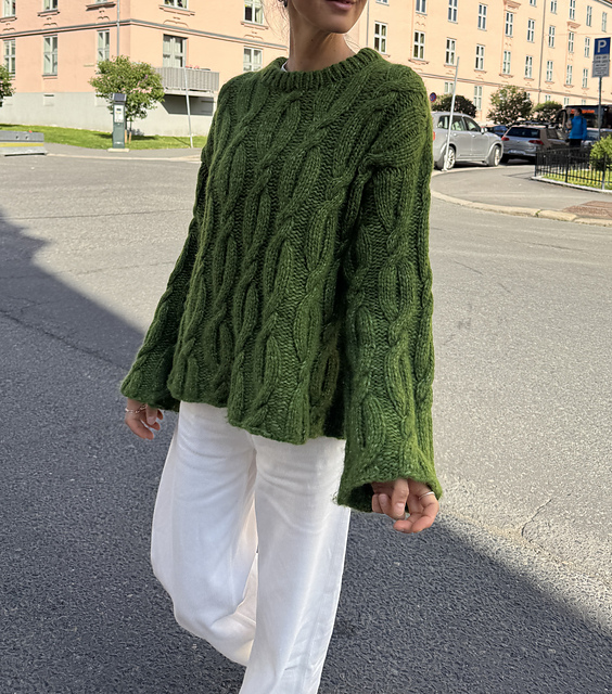 Ravelry: Alma Sweater pattern by Ingrid Dyb