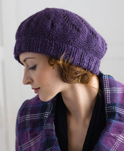 Ravelry: Visage Lace Beret pattern by Kristin Omdahl