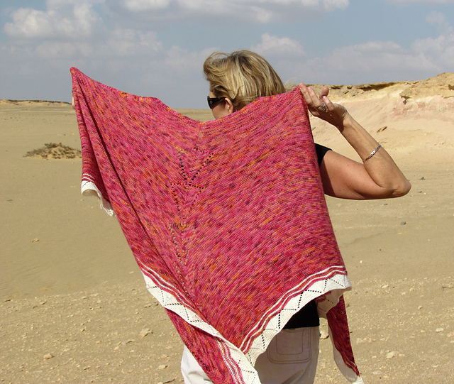 Ravelry: Sahara Shawl pattern by Randi K Design