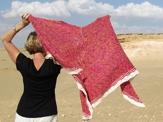 Ravelry: Sahara Shawl pattern by Randi K Design