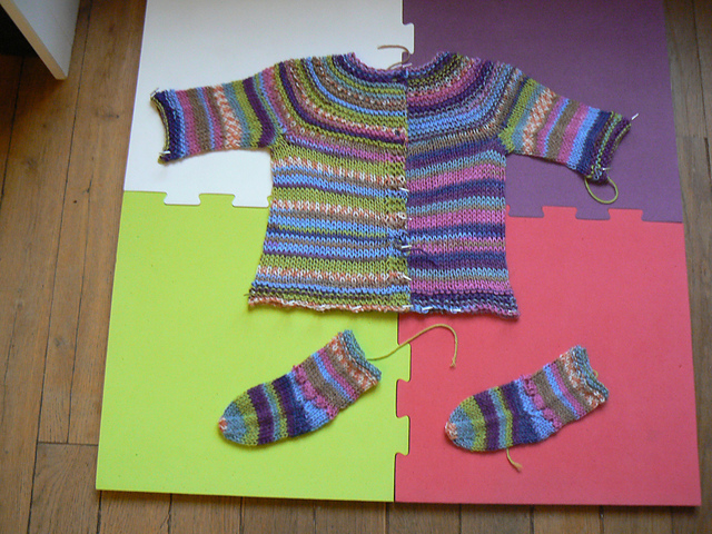 Ravelry: innuendo's Funky baby gift set