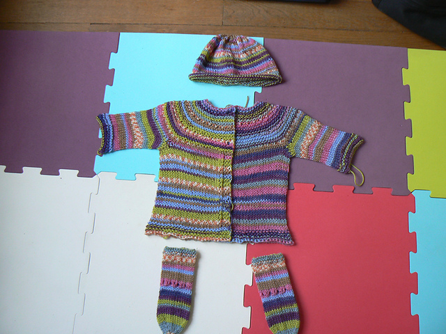 Ravelry: innuendo's Funky baby gift set
