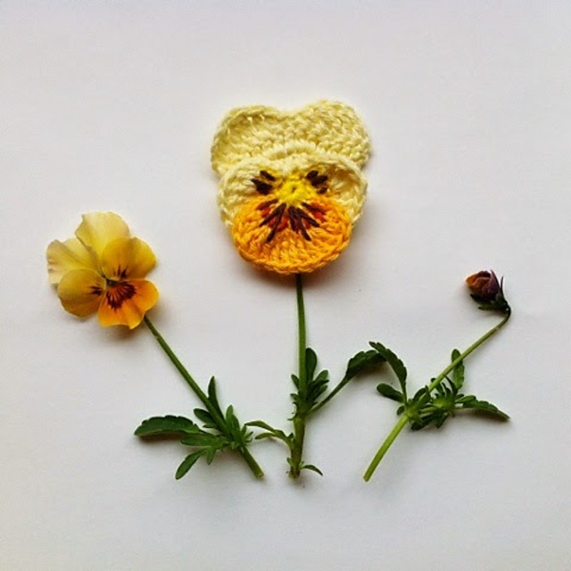 Ravelry: Pansy pattern by In the Yarn Garden