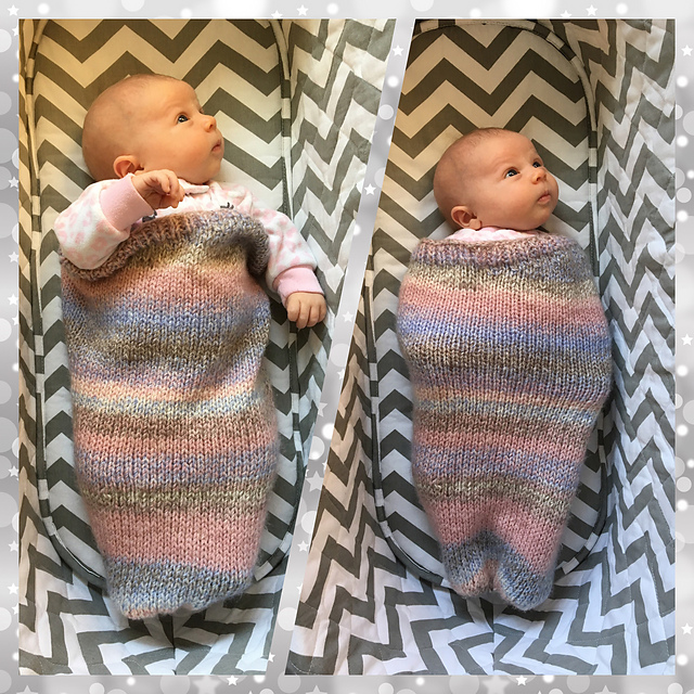 Ravelry: BT004 Warm Baby Sack pattern by The Knitting Doodle