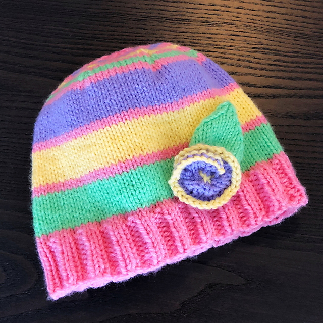 Ravelry: CY001 Child's Spring Hat pattern by The Knitting Doodle