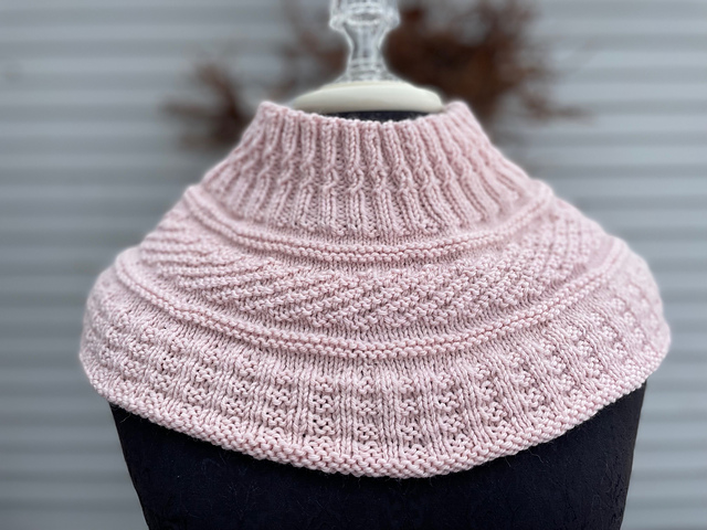 Ravelry: Row by Row Sampler Cowl pattern by Irene Designs