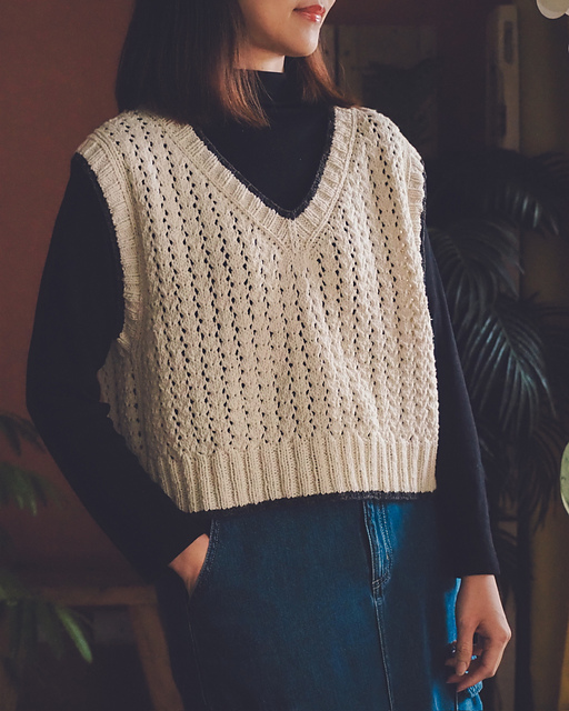 Ravelry: Blair Vest pattern by Irene Lin