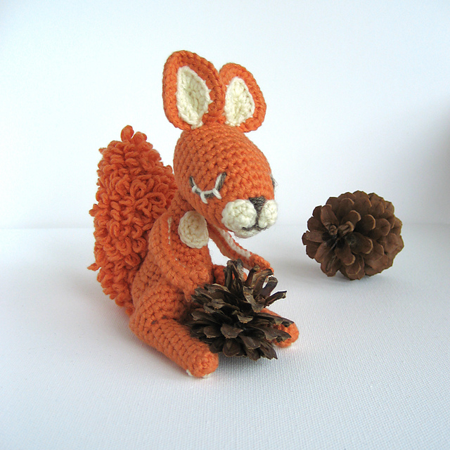 Ravelry: Cinnamon The Squirrel pattern by Irene Strange