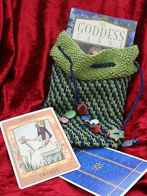 Ravelry: Goddess Tarot Bag pattern by Irie