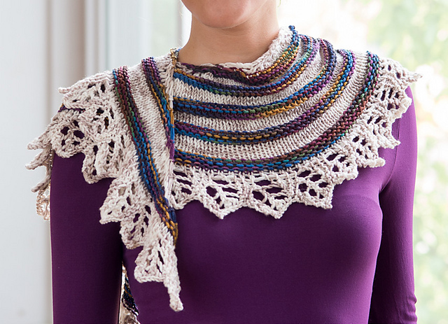 Ravelry: Old and New Shawl pattern by Iris Schreier