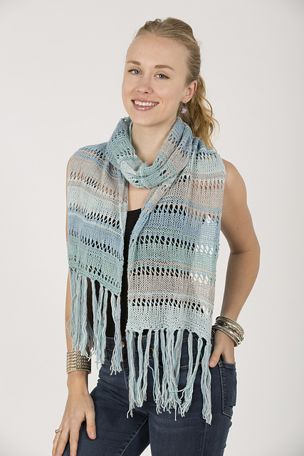 Ravelry: Gradient Lace Shawl pattern by Iris Schreier