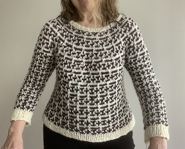 Ravelry: Slipped Tweed Sweater pattern by Iris Schreier