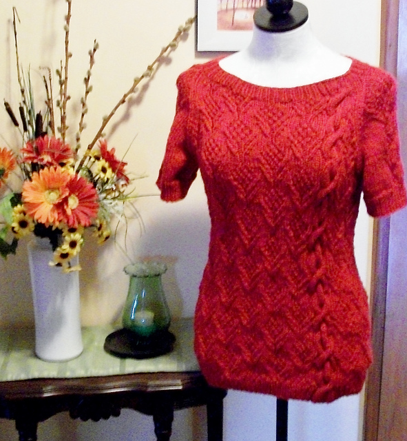 Ravelry: Little Red Raglan pattern by Eileen Vito