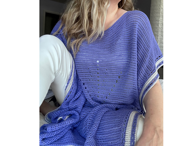 Ravelry: Costa del Sol poncho pattern by Stephanie Anderson