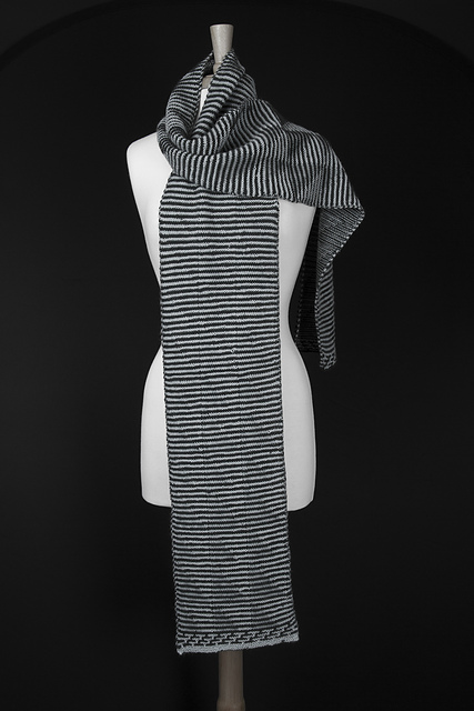 Ravelry: See A Shadow Scarf pattern by Sherril Steele-Carlin