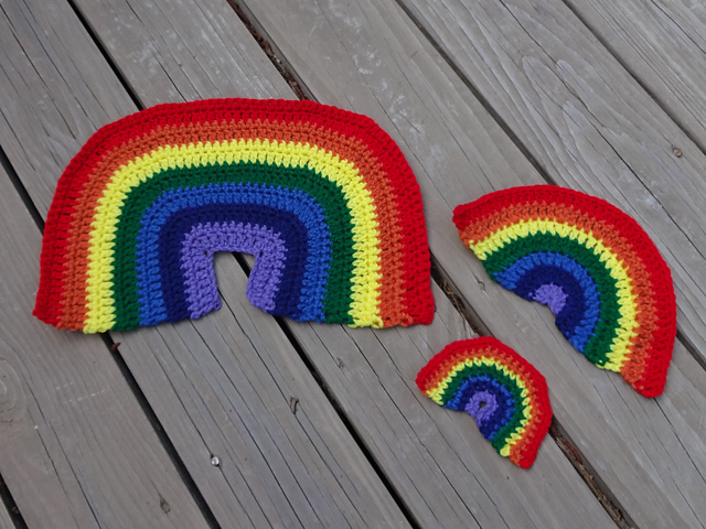 Ravelry: Rainbow Trio pattern by Ilene Stacey King