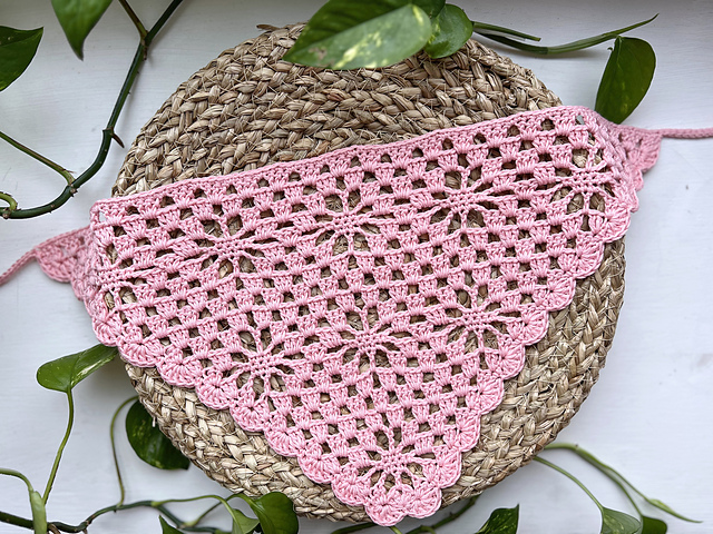 Ravelry: Floral Bandana pattern by Island Magic (Indra)