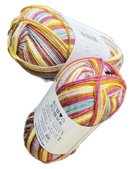 Ravelry: Hobbii Silly Socks Flower Pop