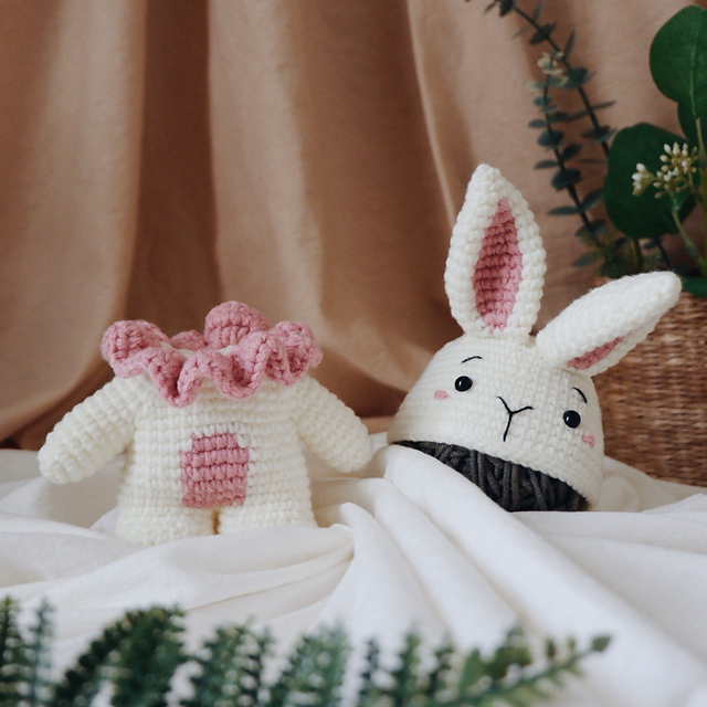 Ravelry: Chibi COSTUME — RABBIT pattern by Bernadette Christine