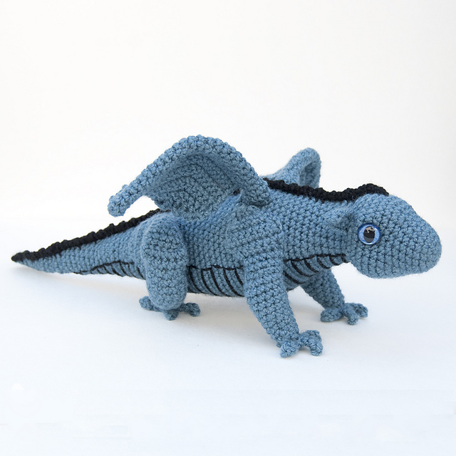 Ravelry: Amigurumi Baby Dragon pattern by Karla Fitch