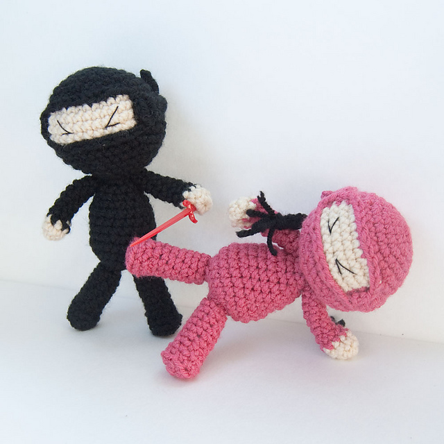 Ravelry: Amigurumi Ninja Attack! pattern by Karla Fitch