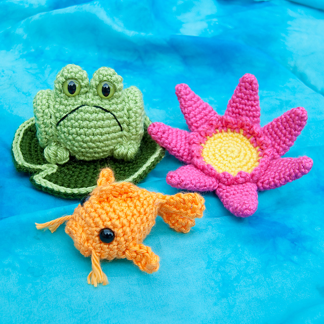 Ravelry: Amigurumi Pond Play Set pattern by Karla Fitch
