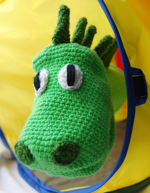 Ravelry: Dinosaur Puppet pattern by Karla Fitch
