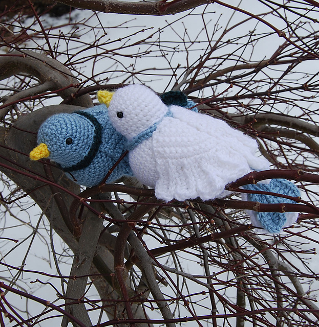 Ravelry: Amigurumi Doves pattern by Karla Fitch