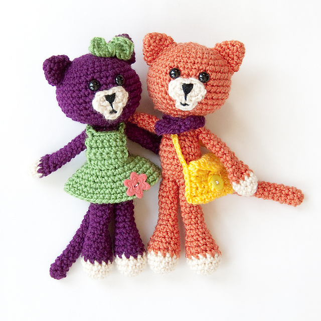 Ravelry: Amigurumi Pals: Kitty pattern by Karla Fitch