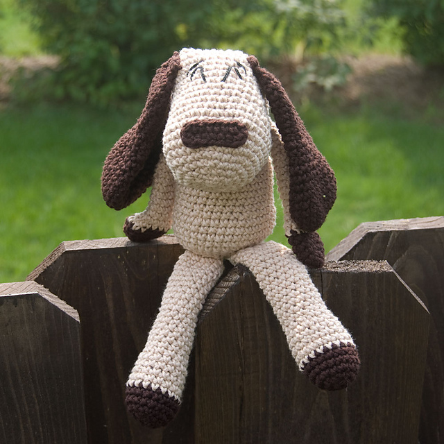 Ravelry: Playful Cotton Puppy pattern by Karla Fitch