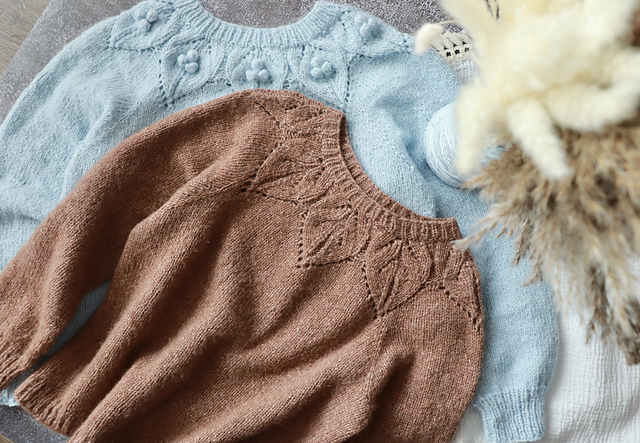 Ravelry: Sweater Rose Bud adult pattern by Yarn It Up