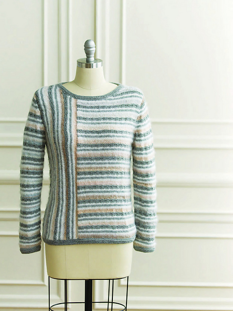 Ravelry: Striped Blocks Pullover pattern by Deborah Newton